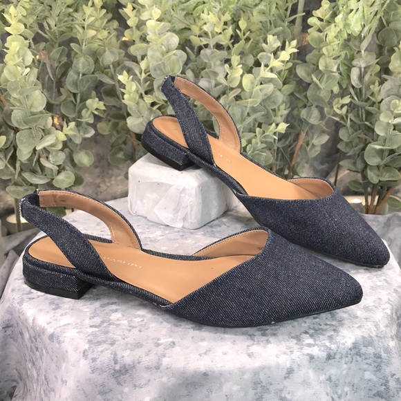 ROHB | Shoes | Rohb By Joyce Azria Provence Wms 6m Navy Denim Mule ...